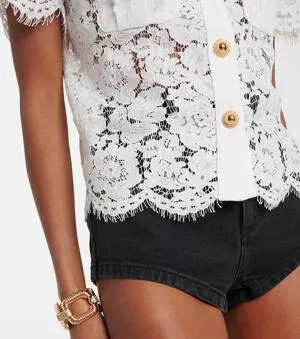 SELF-PORTRAIT Lace Shirt