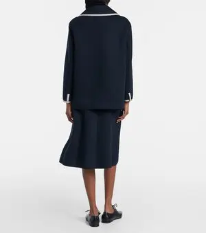 Max Mara Single-breasted Jersey Blazer