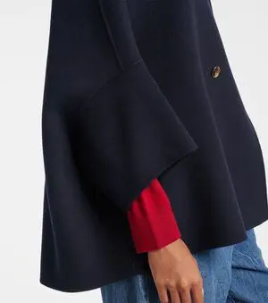 Max Mara Virgin Wool Double-breasted Jacket