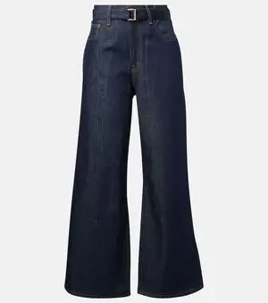 Sacai Belted Jeans For Women