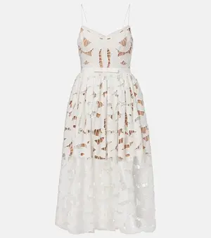 White Self-Portrait Dresses 