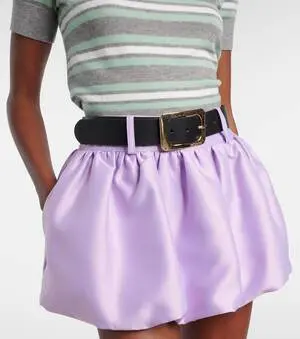 SELF-PORTRAIT Taffeta Skort