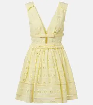 Yellow Broderie Dresses