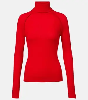 Red Turtleneck