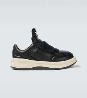 Rick Owens X Converse Leather Sneakers