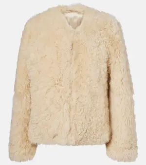 TOM FORD Shearling Jacket - White