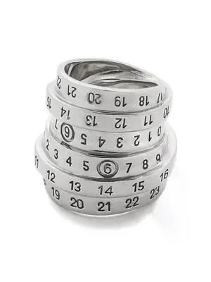 MAISON MARGIELA Numeric Ring - Silver