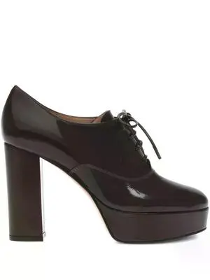 GIANVITO ROSSI Vicky Lace-up Platform Boots