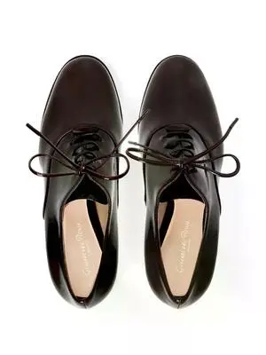 GIANVITO ROSSI Vicky Lace-up Platform Boots