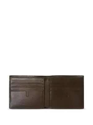 Burberry Check Pattern Bi-fold Wallet