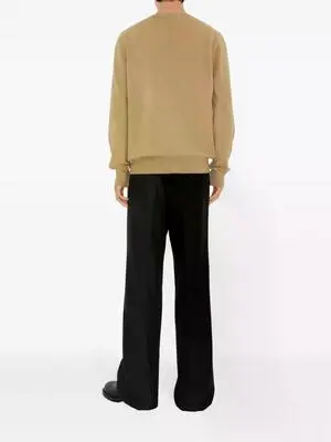 Burberry Logo-embroidered Cashmere Jumper
