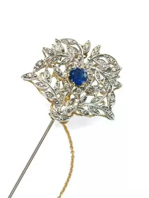 Dolce & Gabbana Crystal Embellished Sicily Brooch