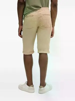 Karl Lagerfeld Drawstring Linen Shorts