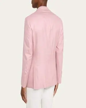Cesare Attolini Cashmere, Silk And Linen Single-breasted Sport Coat