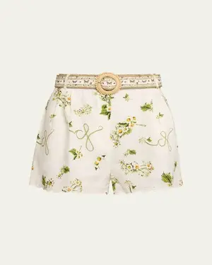 Camilla Button Detailed Shorts For Women
