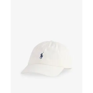 Ralph Lauren Logo-embroidered Adjustable Cap - Pale Cream
