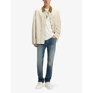 Hugo Slim-fit Straight-leg Stretch-denim Jeans