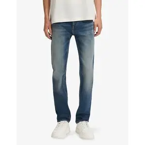 Hugo Slim-fit Straight-leg Stretch-denim Jeans
