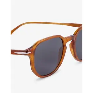 DB EYEWEAR BY DAVID BECKHAM Rectangle-frame Acetate Sunglasses
