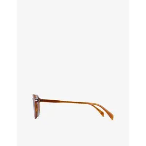 DB EYEWEAR BY DAVID BECKHAM Rectangle-frame Acetate Sunglasses