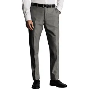 CHARLES TYRWHITT Ultimate Performance Sharkskin Suit Trousers - Grey