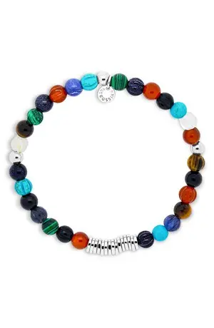 Tateossian Classic Discs Beaded Bracelet - Multicolor