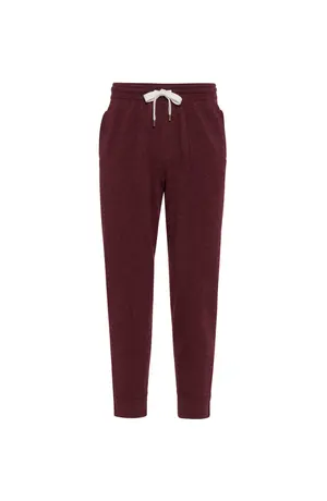 Brunello Cucinelli Double Knit Trousers - Amaranth