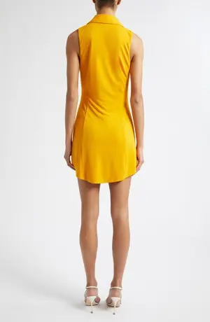 Cinq À Sept Melinda Sleeveless Minidress - Saffron