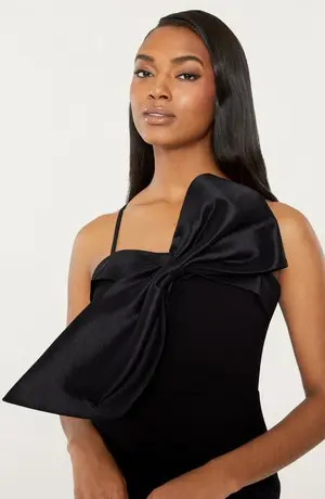 Likely Patti Bow Sleeveless Gown
