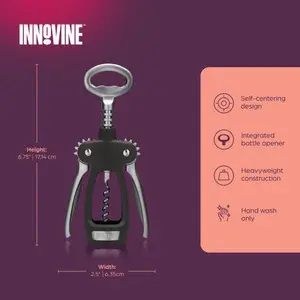 INNOVINE Double Lever Corkscrew