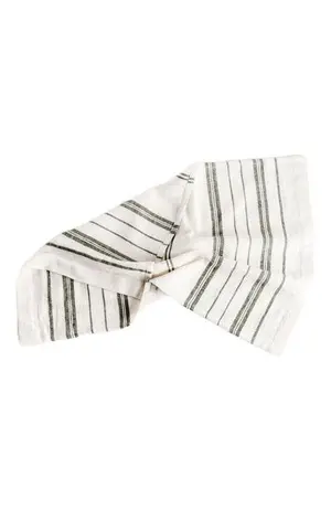 CREATIVE WOMEN Avery Cotton Tea Towelset Of 2 - Gray