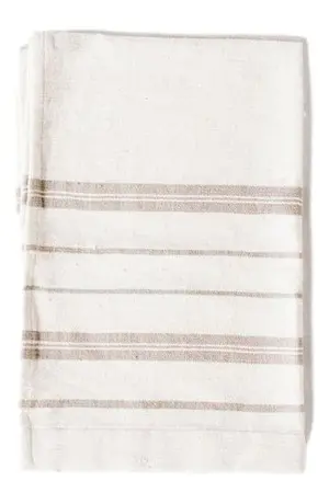 CREATIVE WOMEN Avery Cotton Tea Towelset Of 2 Stone