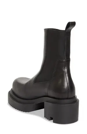 Rick Owens Hollywood Beatle Bogun Chelsea Boot - Black