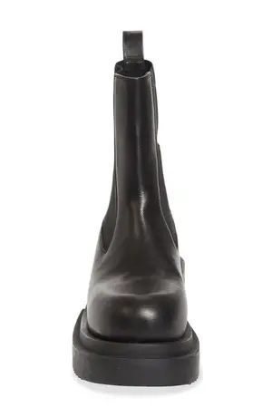 Rick Owens Hollywood Beatle Bogun Chelsea Boot - Black