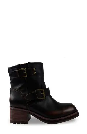 CANDIE'S Rissa Lug Sole Moto Bootie