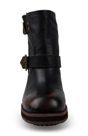 CANDIE'S Rissa Lug Sole Moto Bootie
