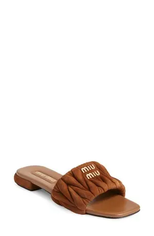 Miu Miu Slides Sandals For Women