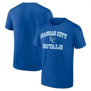 Profile Kansas City S Big & Tall Heart & Soul T-shirt - Royal