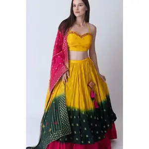 RAAS Layered Lehenga Choli Set