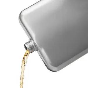 INNOVINE Brushed Stainless Steel Flask