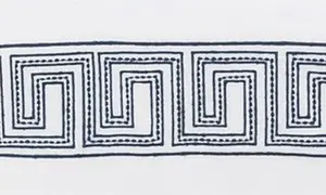 MATOUK Ophelia Pillow Sham - Indigo