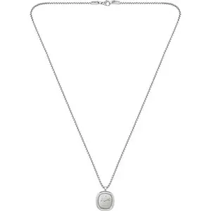 Lacoste Vigor Pendant Necklace - Silver