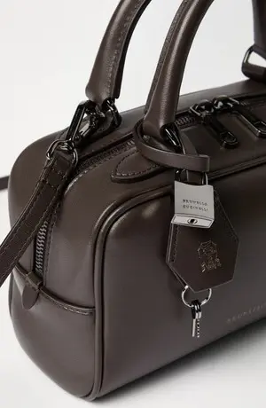 Brunello Cucinelli Nappa Boston Explorer Bag