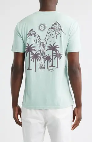 ROARK Palm Gorge Graphic T-shirt - Harbor