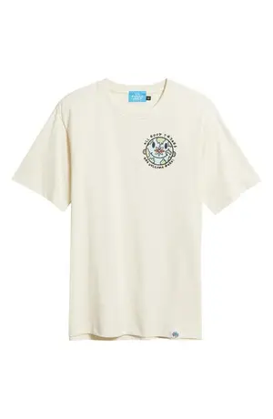 VIC GARCIA WORLD Love All Graphic T-shirt - Cream