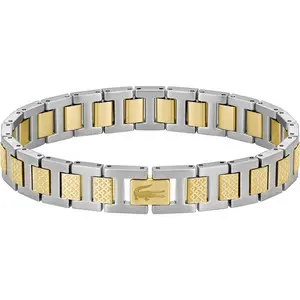 Lacoste Metropole Link Bracelet - Two Tone