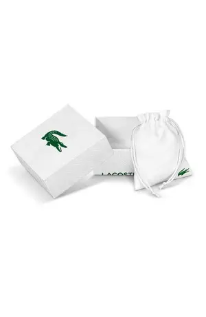 Lacoste Stencil Link Bracelet - Silver