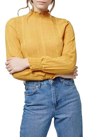 Topshop Cuffed Blouses
