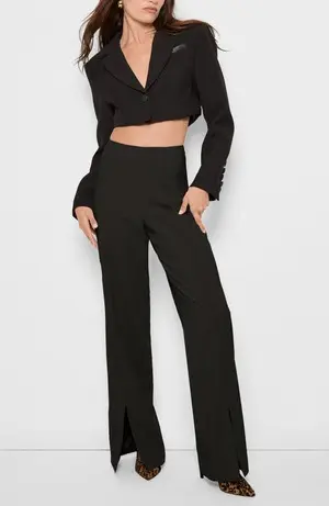 AS By DF Felice Cropped Blazer