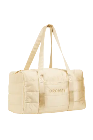 DROWSY Silk Weekender - Dusty Gold